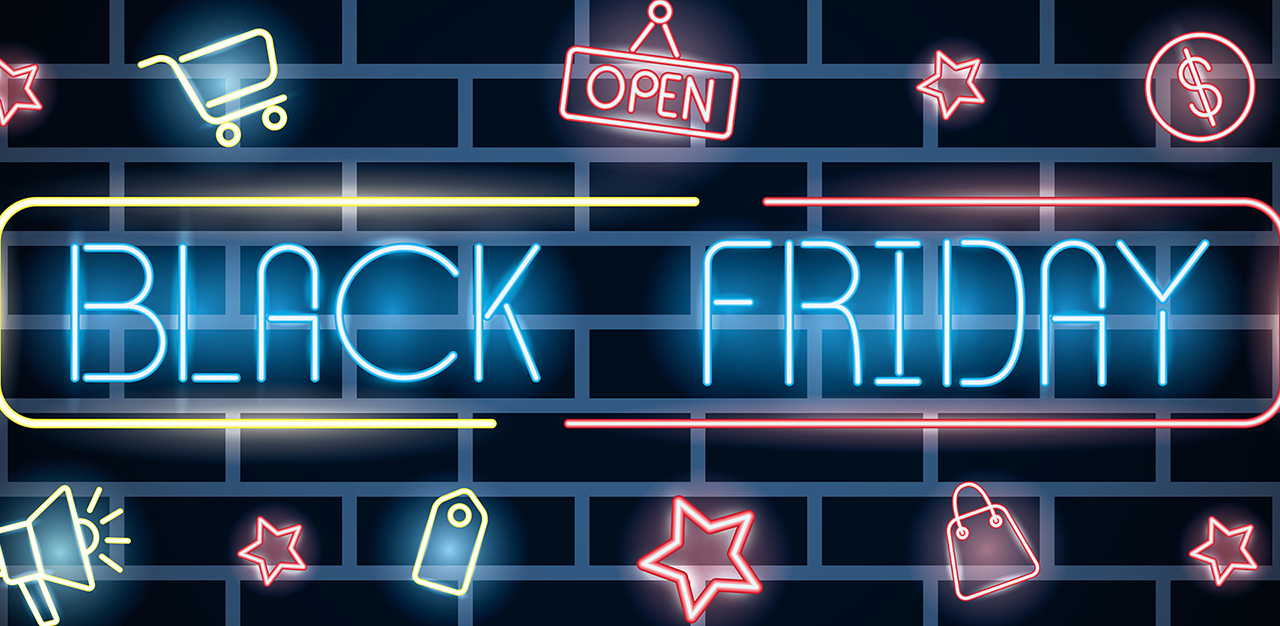 Black Friday sale on now