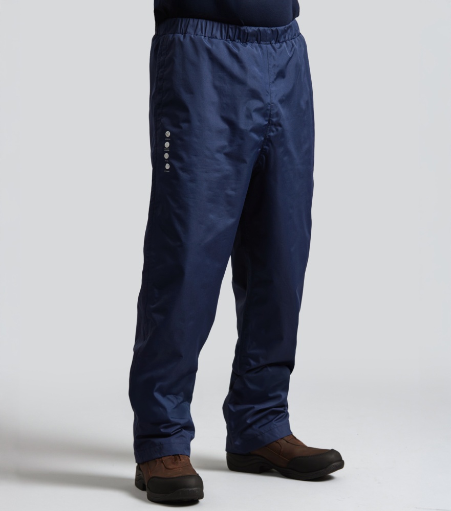 Premier Equine Mens Bronte Navy Waterproof Trousers