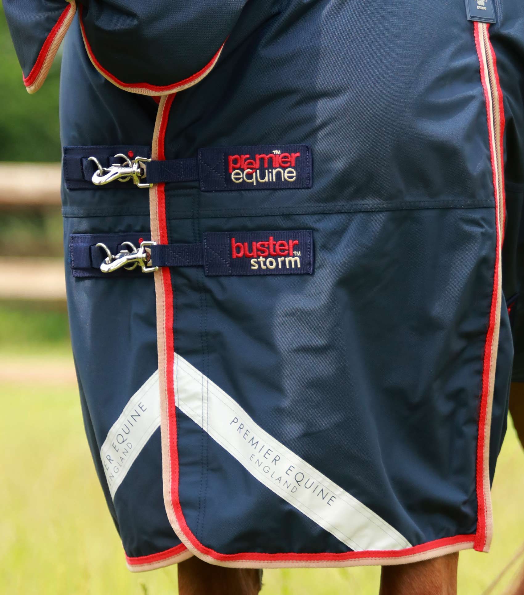Premier Equine Buster Storm 200g Combo Horse Turnout Rug with Snug-Fit Neck