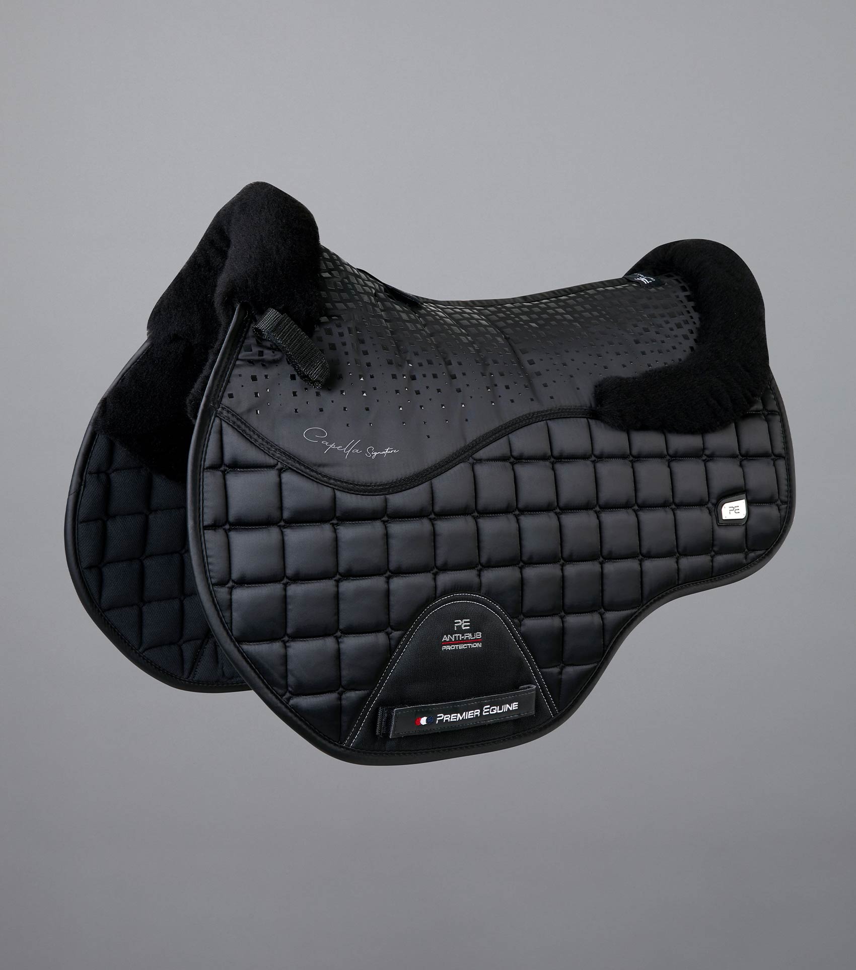 Premier Equine Capella Close Contact Merino Wool GP/Jump Square Horse Pad