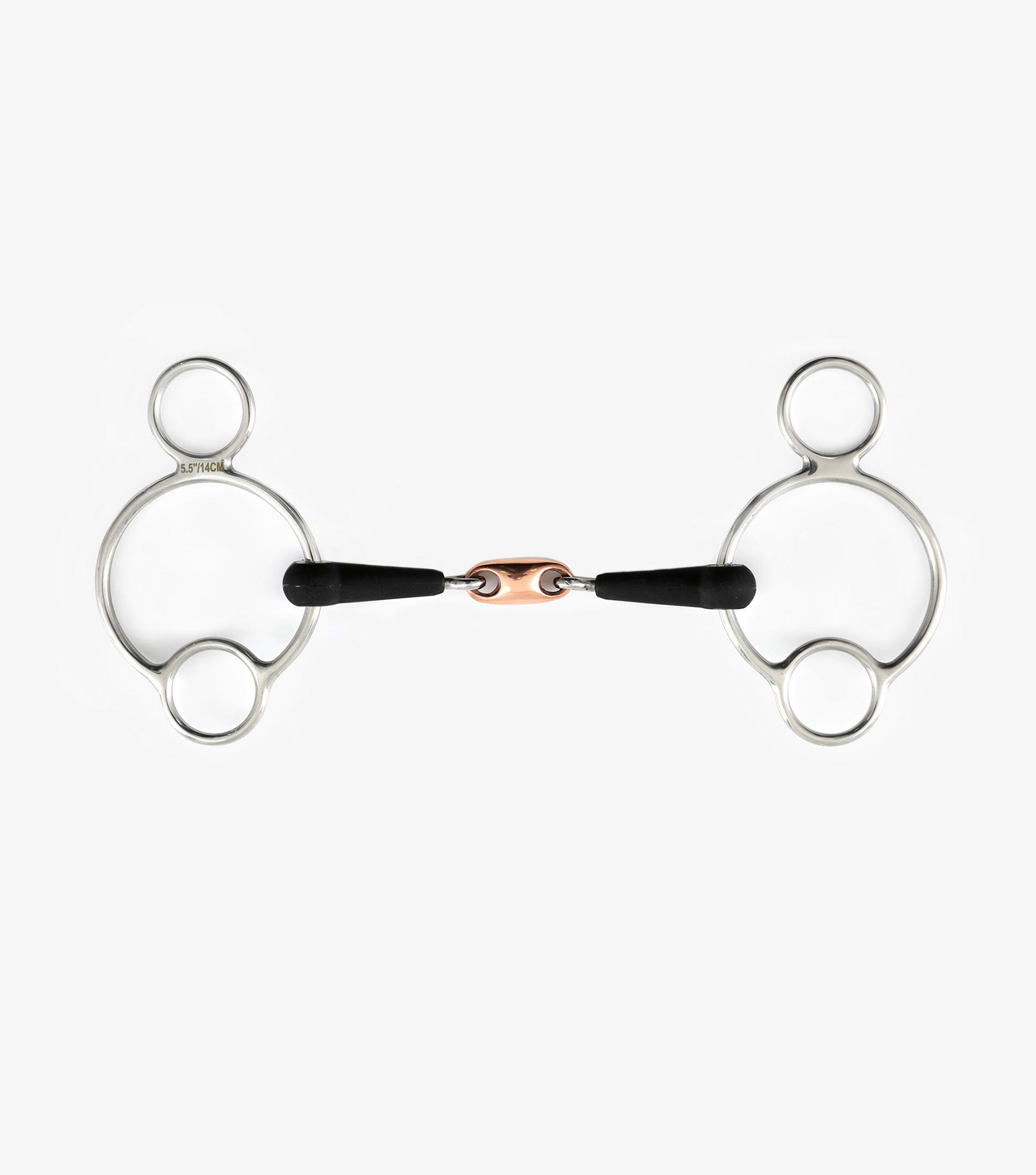 Premier Equine Rubber Universal Horse Bit with Lozenge