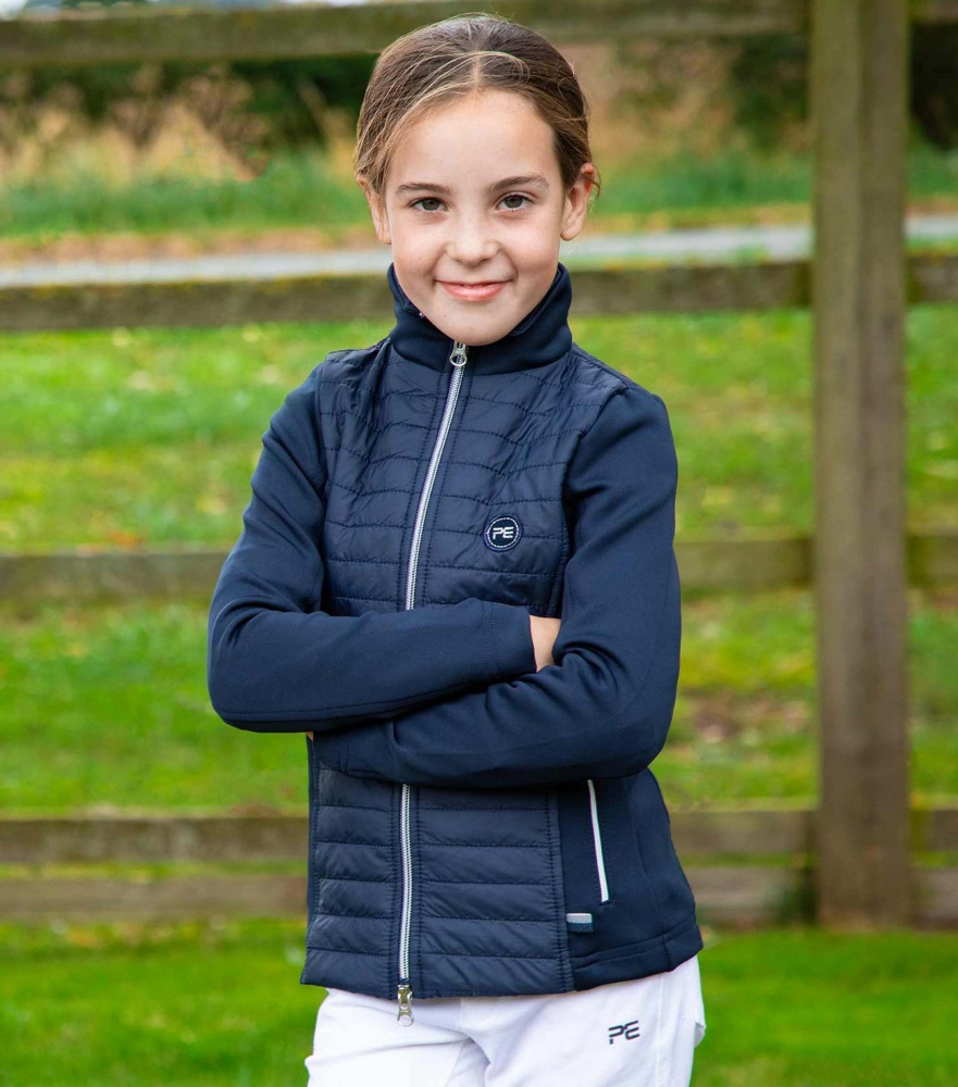 Premier Equine Mini Lamera Girls Horse Riding Gilet