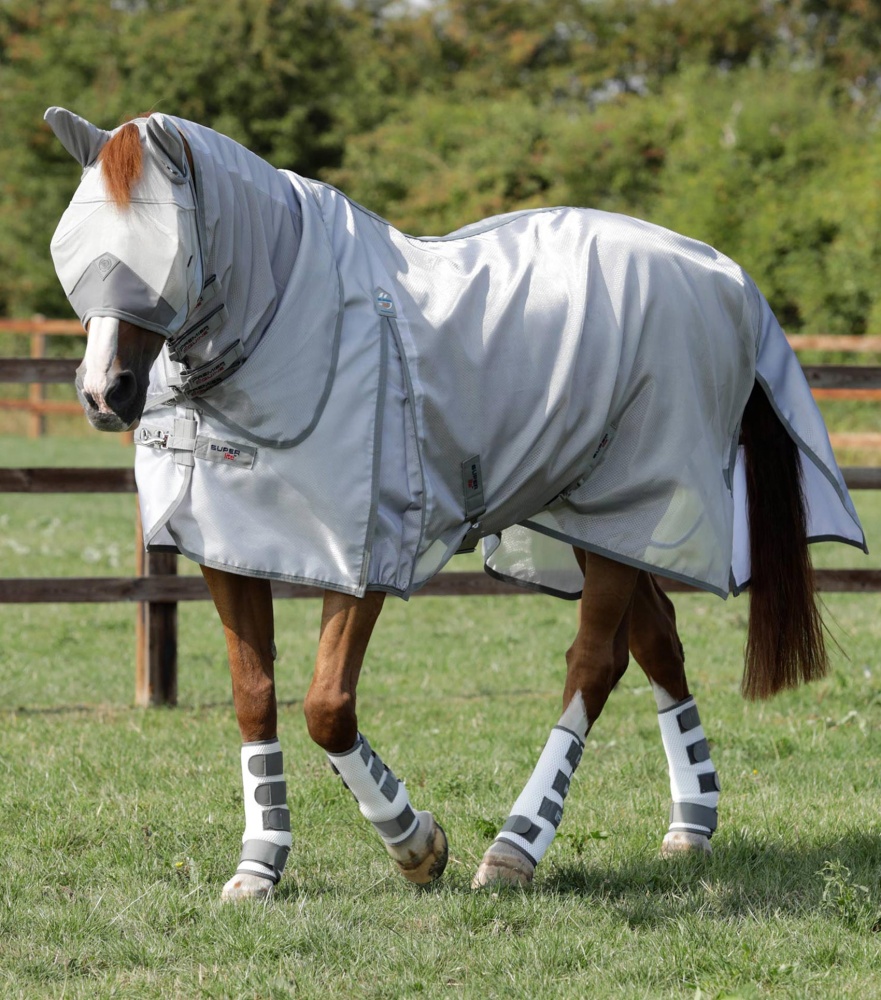 Premier Equine Super Lite Horse Fly Rug with Surcingles